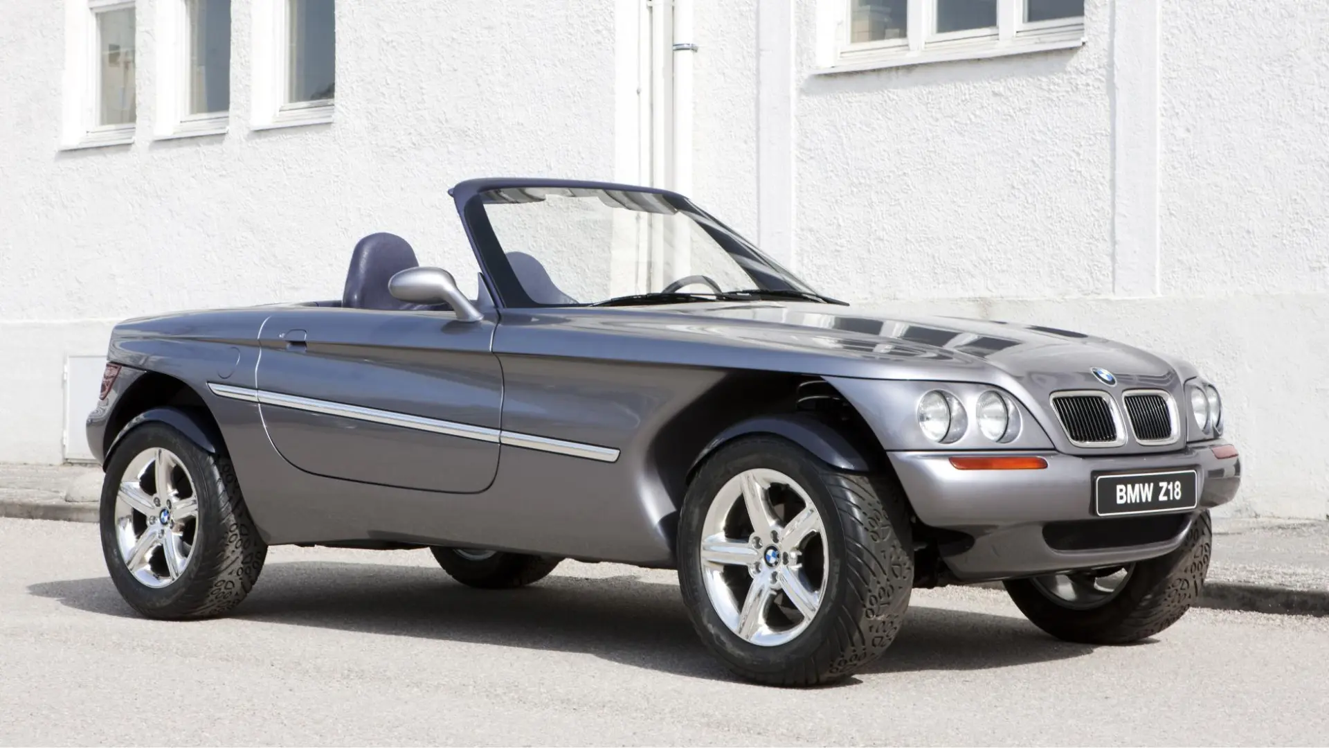 Prototipos olvidados. BMW Z18, el SUV roadster más loco