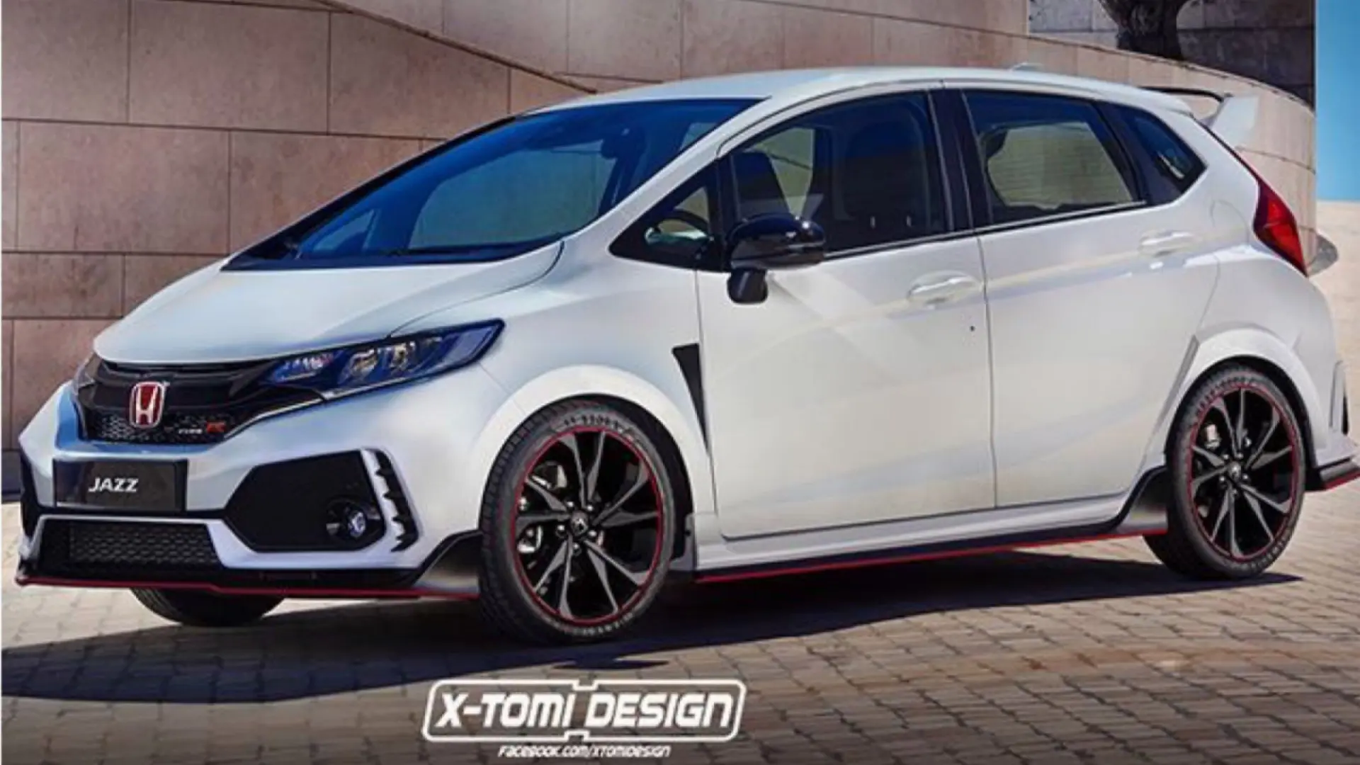 Este Honda Jazz Type R es realmente apetecible...