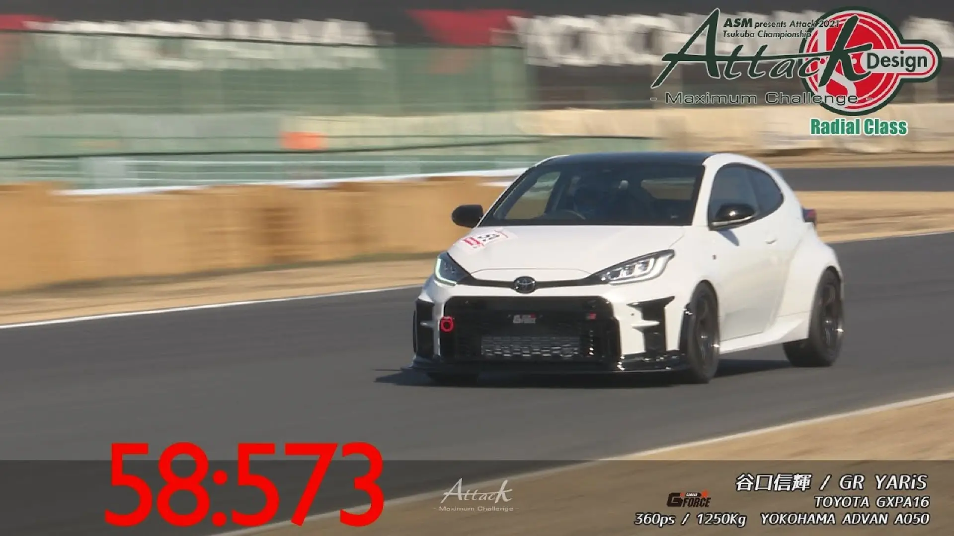 El Toyota GR Yaris: la sorpresa en los Time Attack de Tsukuba 2021
