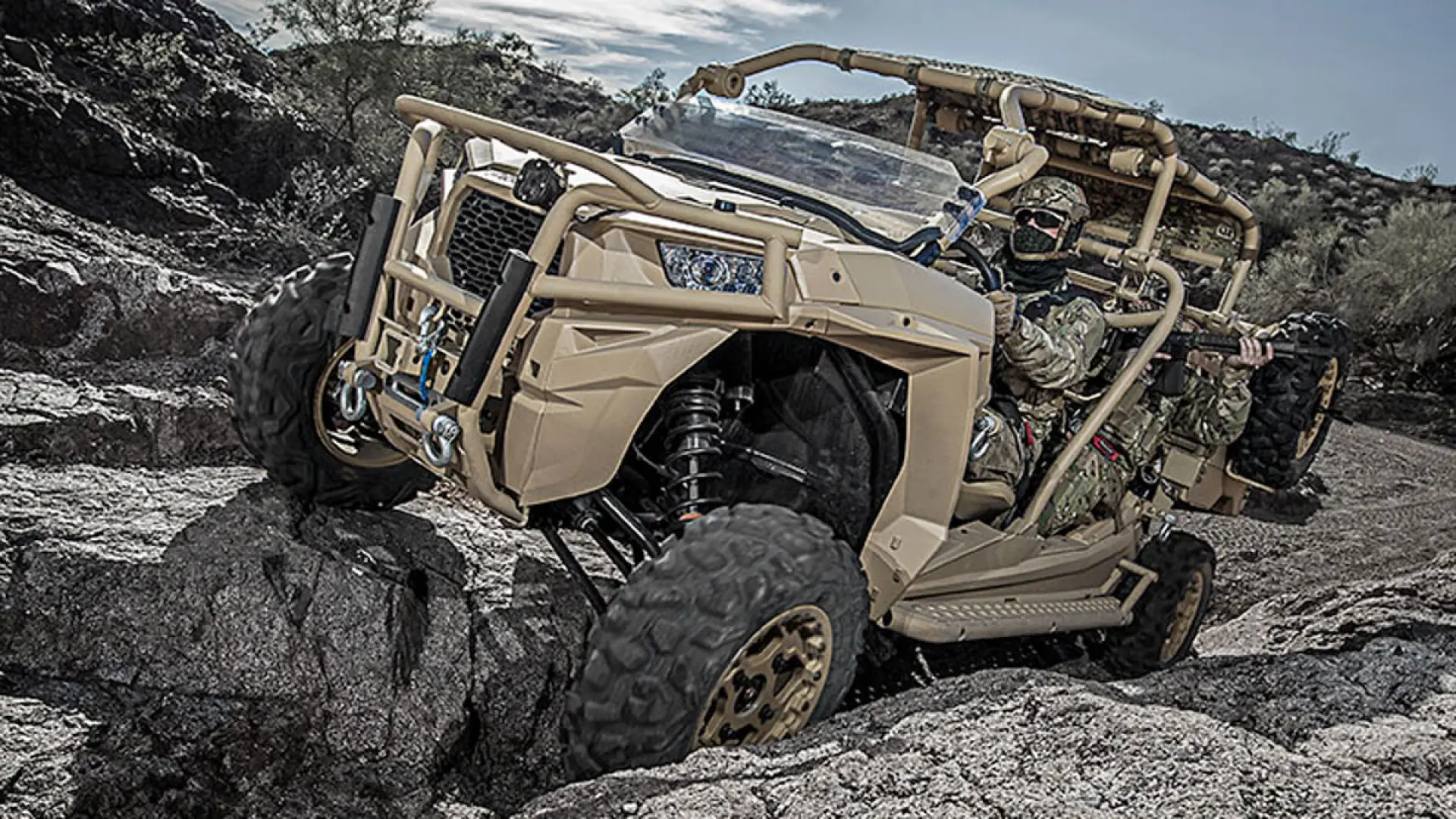 Polaris MRZR Buggy ejército: todas las fotos
