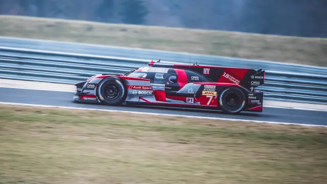 Prueba Audi R18 LMP1